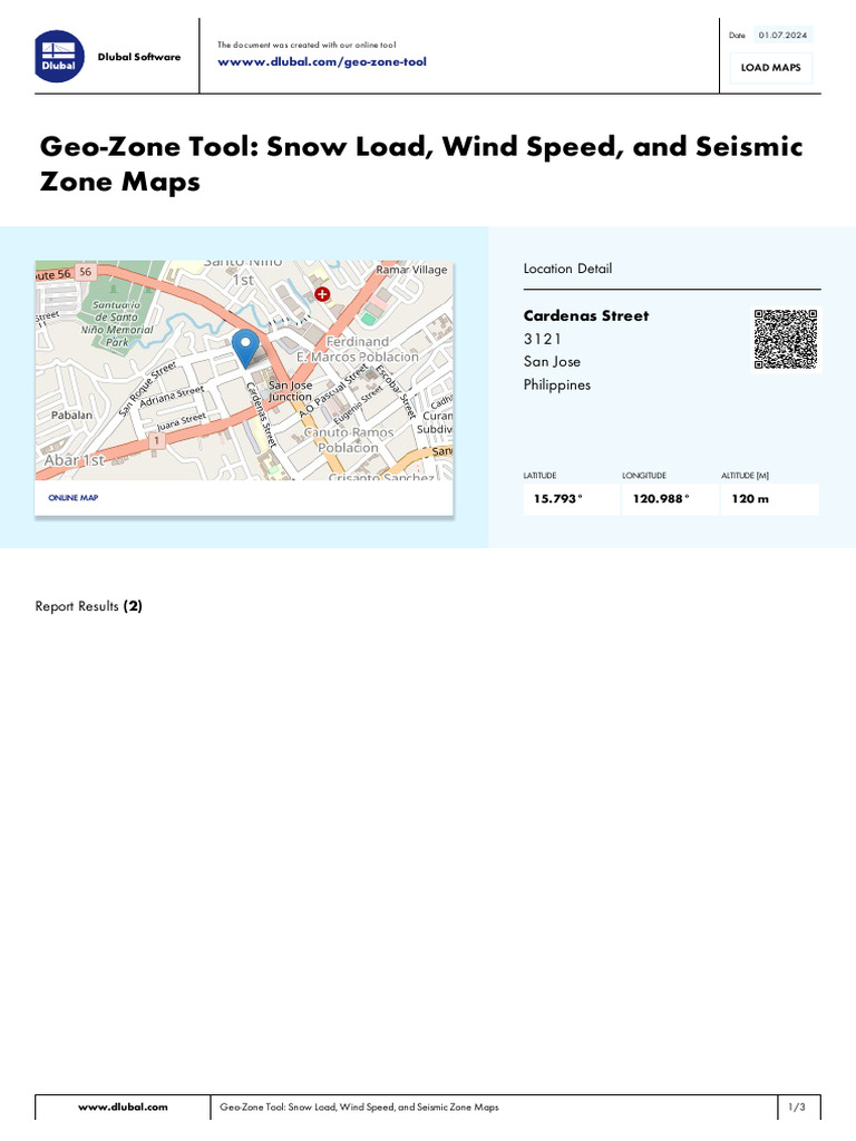 Geo-Zone Tool: Load Zone Maps | PDF | Map | Geophysics