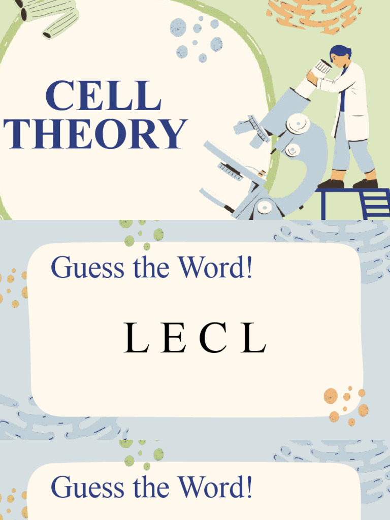 Understanding Cell Theory and Organelles | PDF | Endoplasmic Reticulum ...
