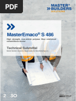 Sikaemaco S 488 | PDF | Concrete | Sodium Chloride