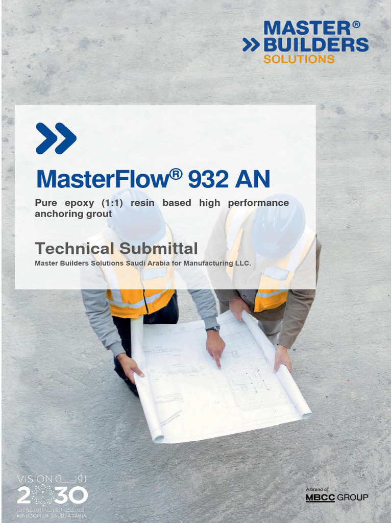MasterFlow 932 AN - MBS | PDF | United Arab Emirates | Dubai