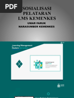 Tutorial Lms Plataran Sehat | PDF