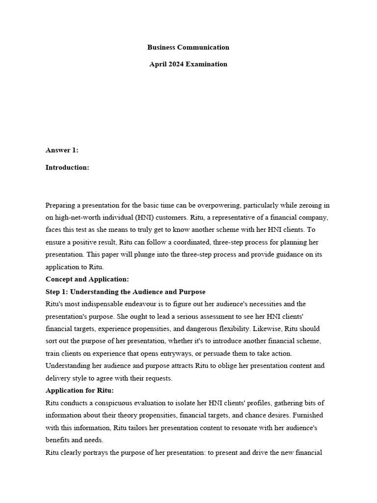 Business Communication April 2024 | PDF | Social Media | Popular ...