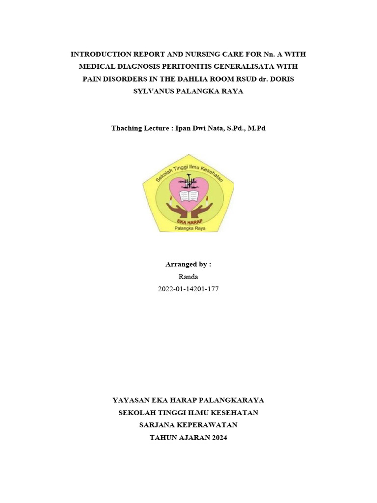 Uas Askep B.ing (Randa) | PDF | Respiratory System | Pain