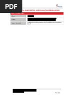 Sample Geotechnical Report | PDF | Road Surface | Soil Mechanics