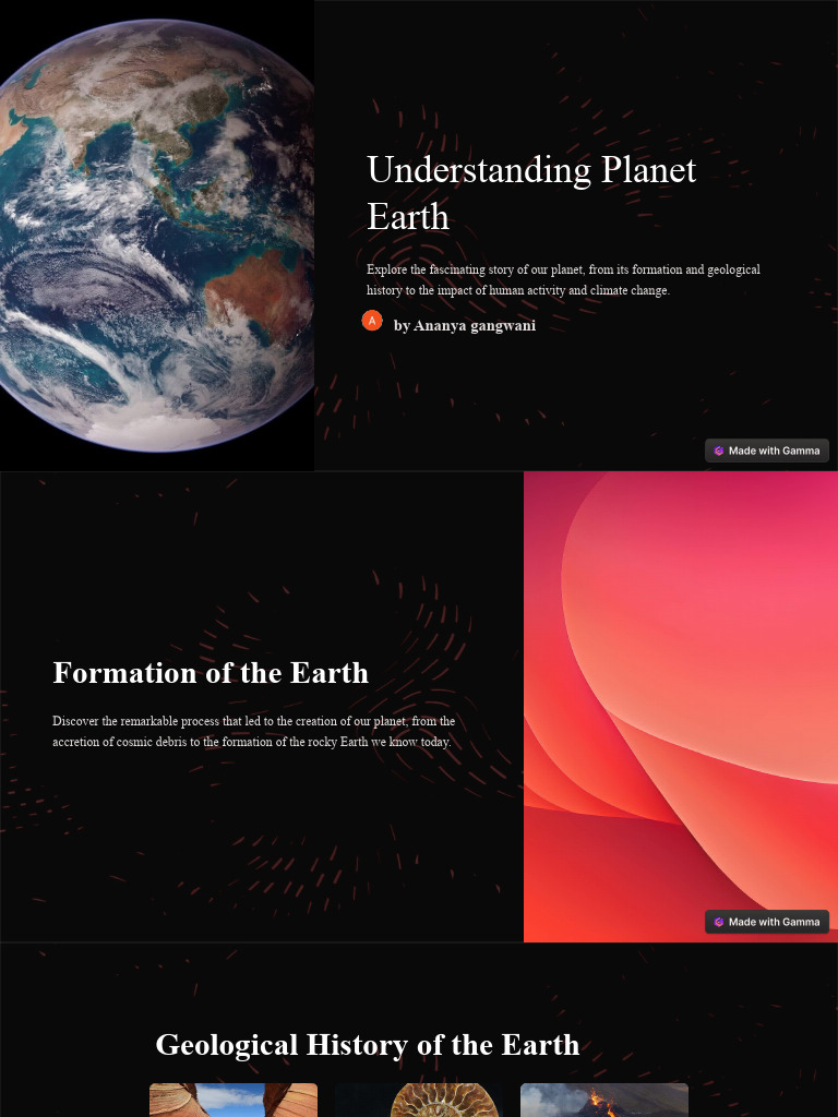 Understanding Planet Earth | PDF | Earth | Plate Tectonics
