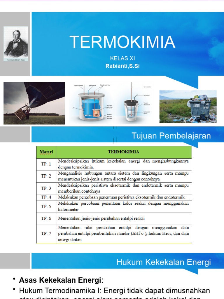 TERMOKIMIA | PDF