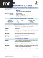 Enamel Paint MSDS | PDF | Occupational Safety And Health | Safety