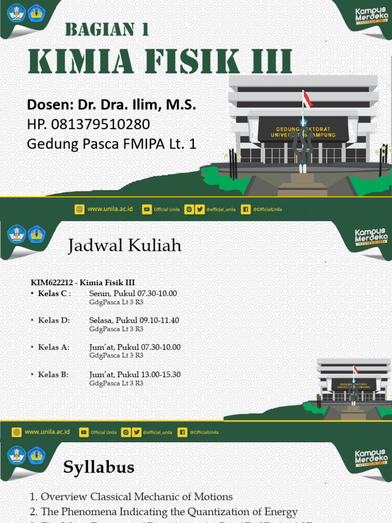 Materi Kf3 Bagian 1 Mekanika Klasik Pdf