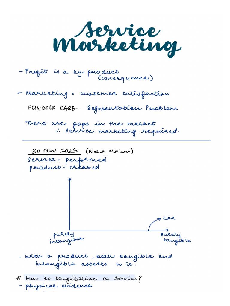 Service Marketing | PDF