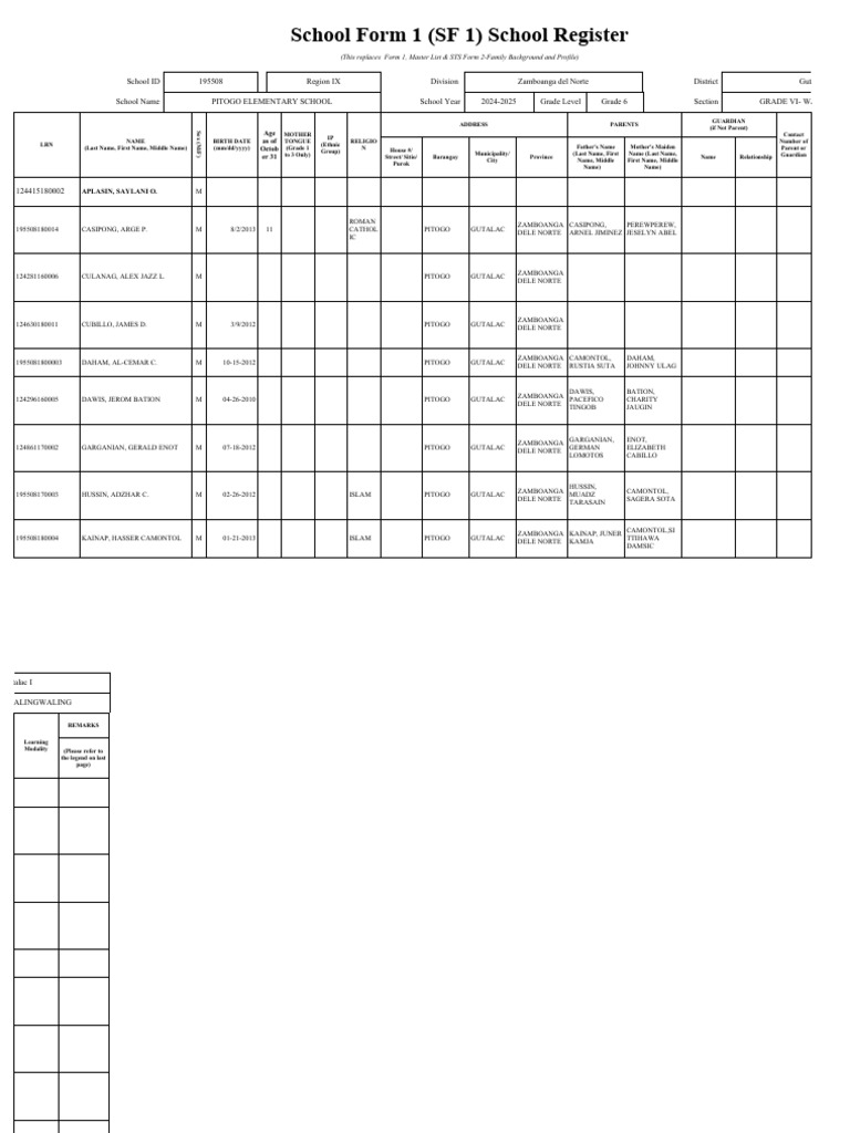 Grade 6 | PDF