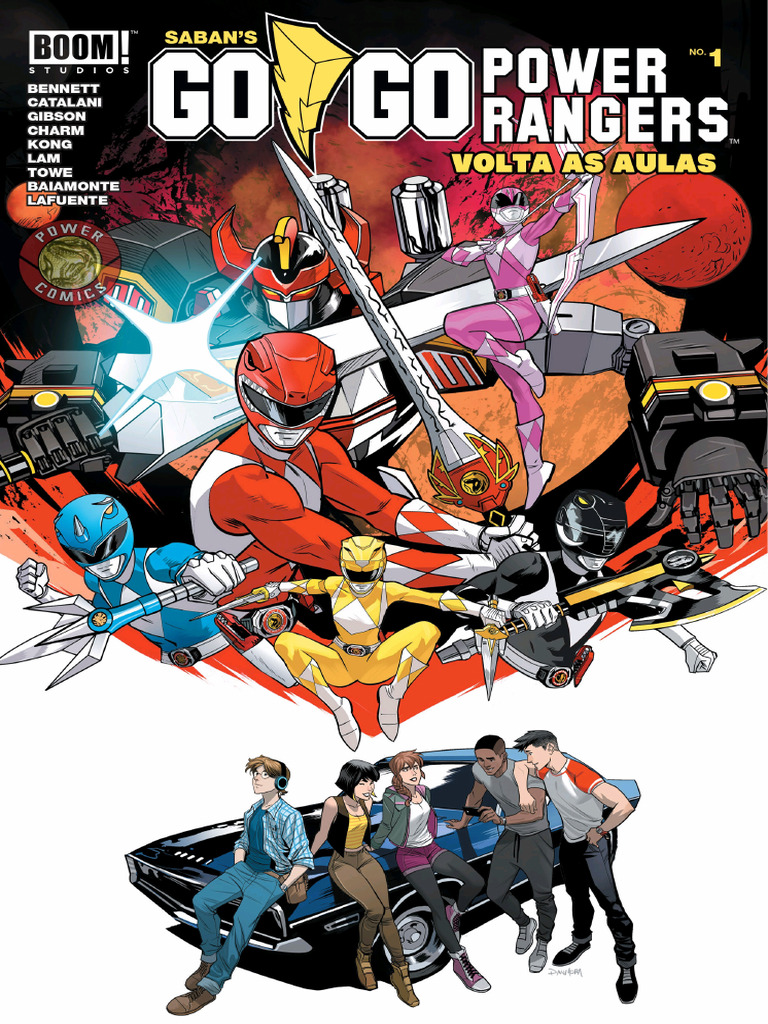 (Power Comics) Saban's Go Go Power Rangers Back To School | PDF