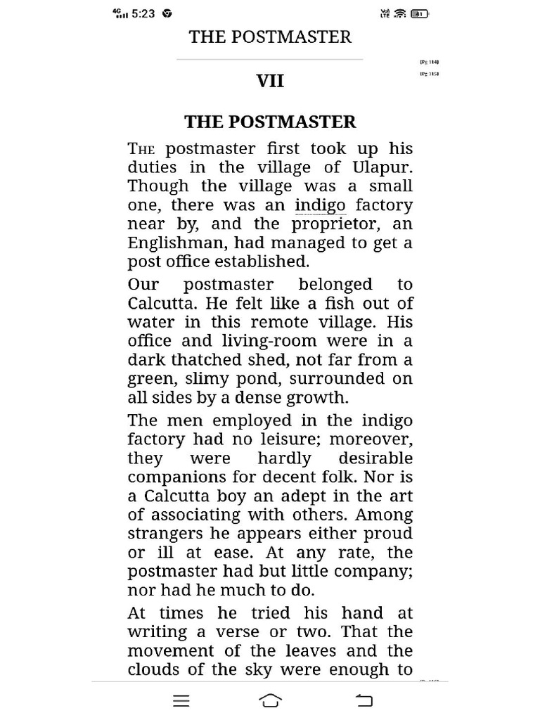 Postman Story 1 by Ravirajsinh Zala | PDF