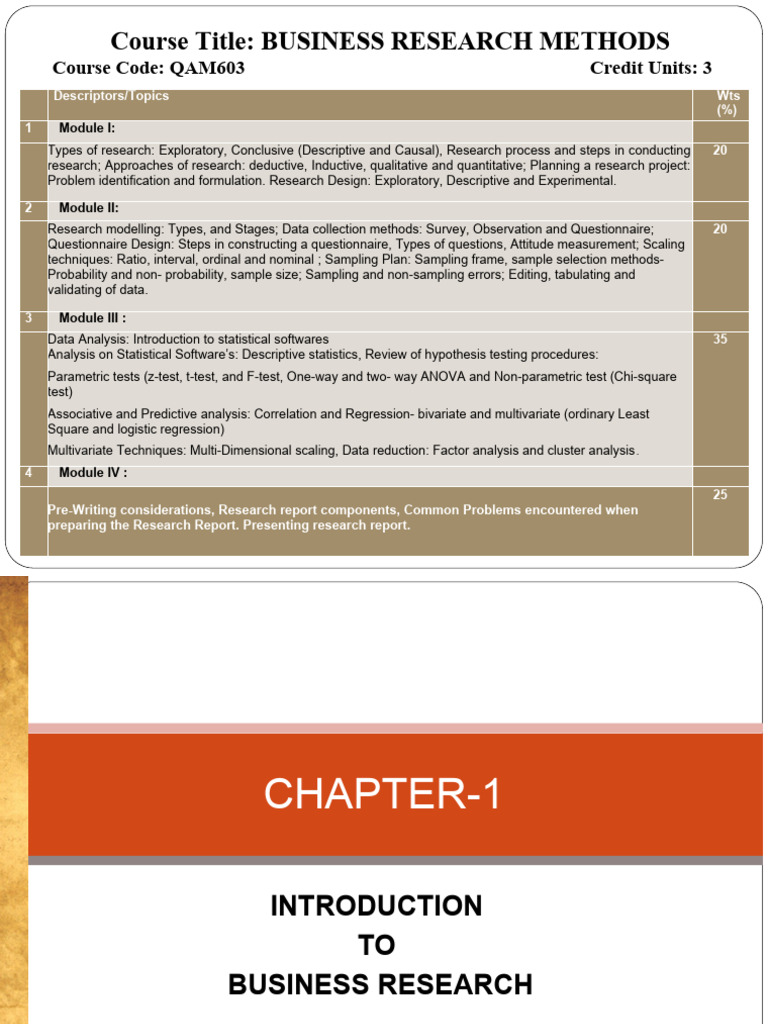 ch.1 - ppt | PDF | Statistics | Hypothesis