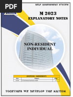 LHDN Explanatory Notes - BE2023 | PDF | Taxes | Insurance