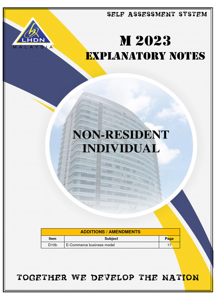 Notapenerangan m2023 1 | PDF | Employee Benefits | Renting