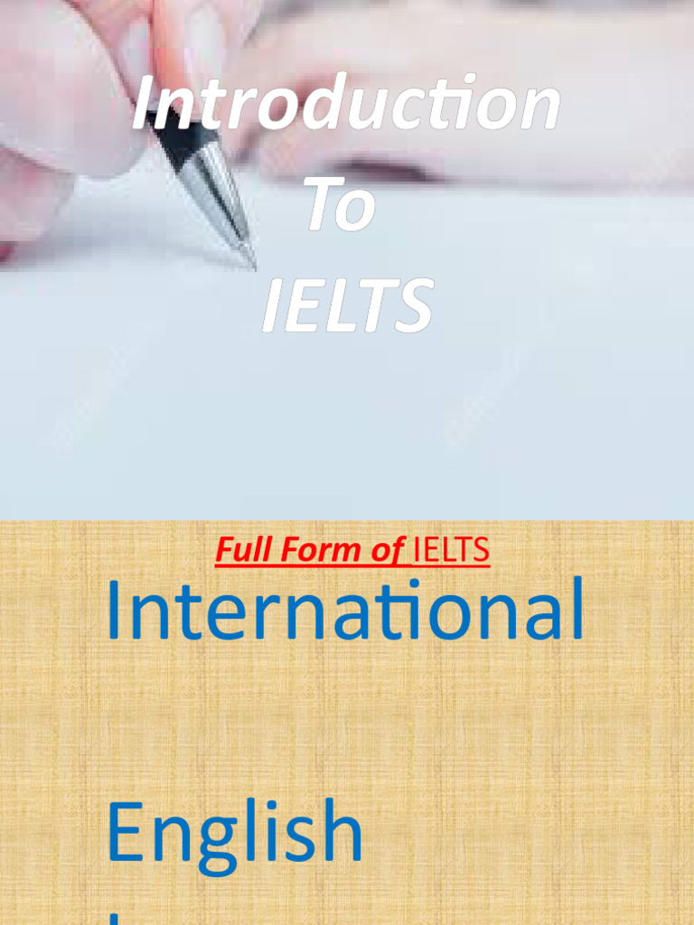 IELTS Exam Overview and Modules Guide | PDF | International English ...