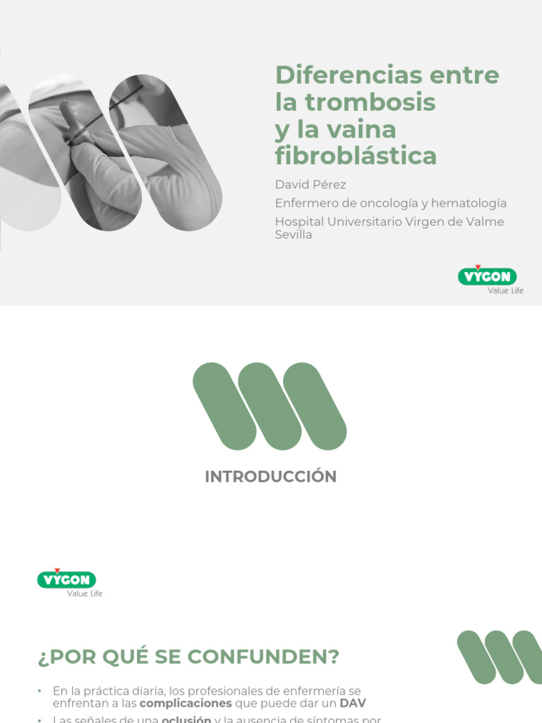 Qu Diferencias Hay Entre Una Trombosis y Una Vaina Fibrobl Stica - David P Rez | PDF | Trombosis ...