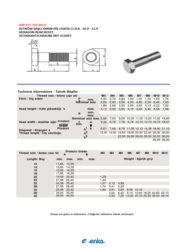 altikose-basli-yarim-dis-civata | PDF