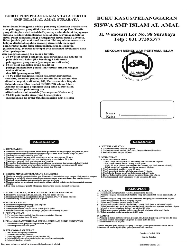 Tata+Tertib+Al+Amal 23 | PDF