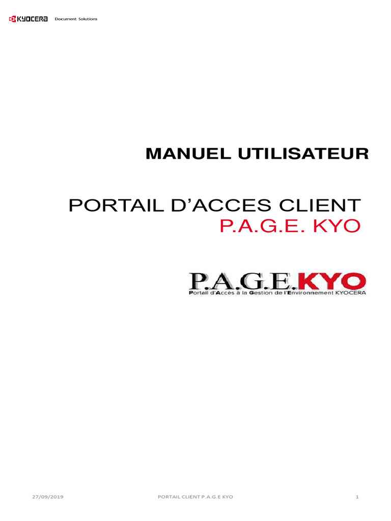 Manuel Page Kyo | PDF | Informatique