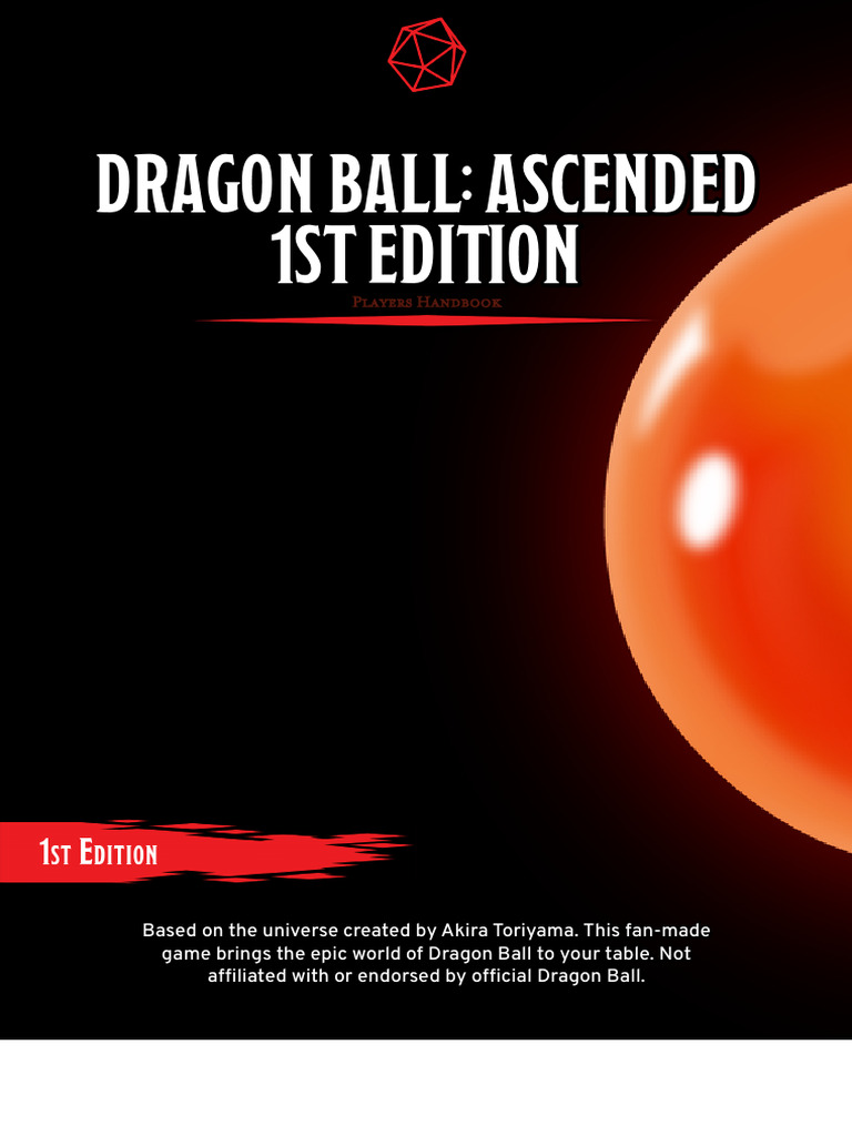 Dragon Ball Ascended_ Players Hand Book - The Homebrewery | PDF | Dice