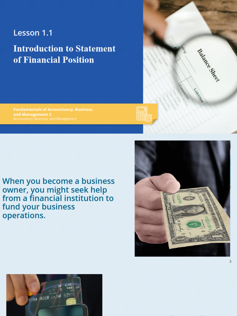 Fabm 2 PS 12 Q1 0101 | PDF | Equity (Finance) | Balance Sheet