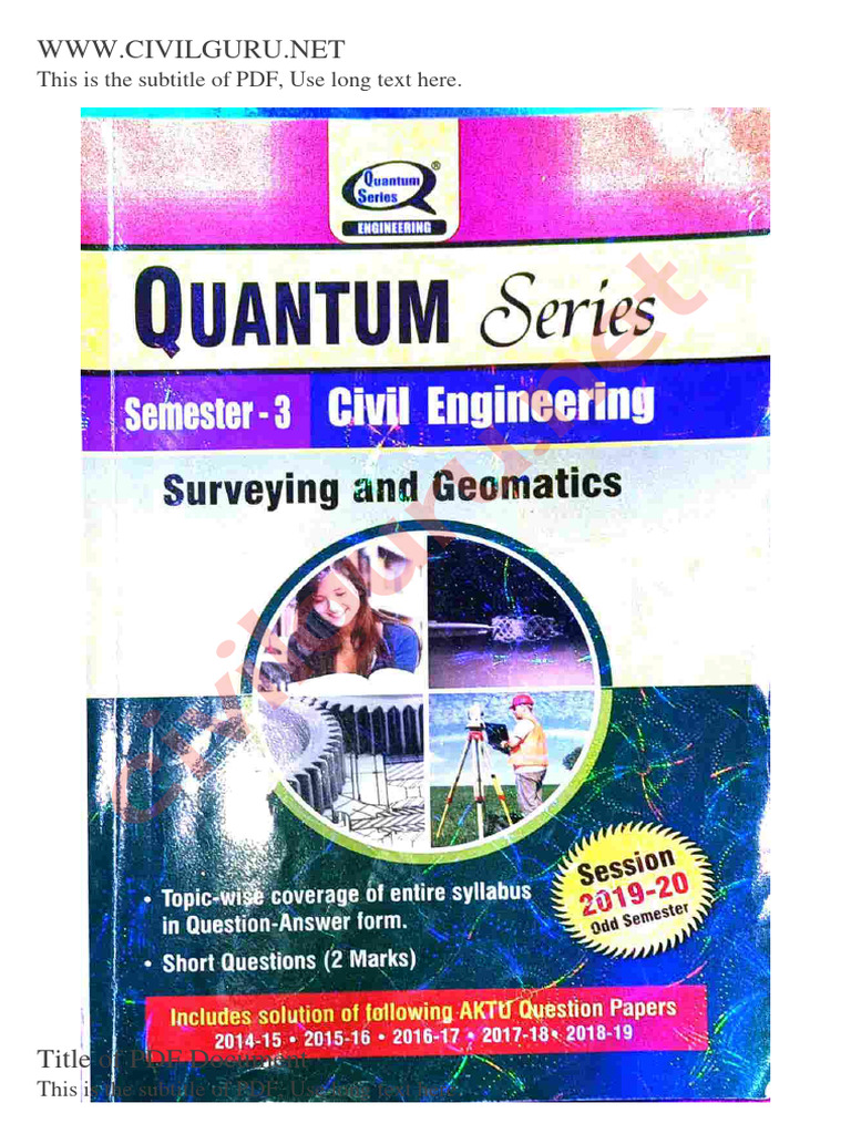 Surveying Quantum PDF | PDF | Written Communication | Digital Typography