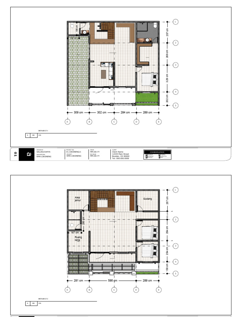 RMH Cikoneng Project Drawings | PDF