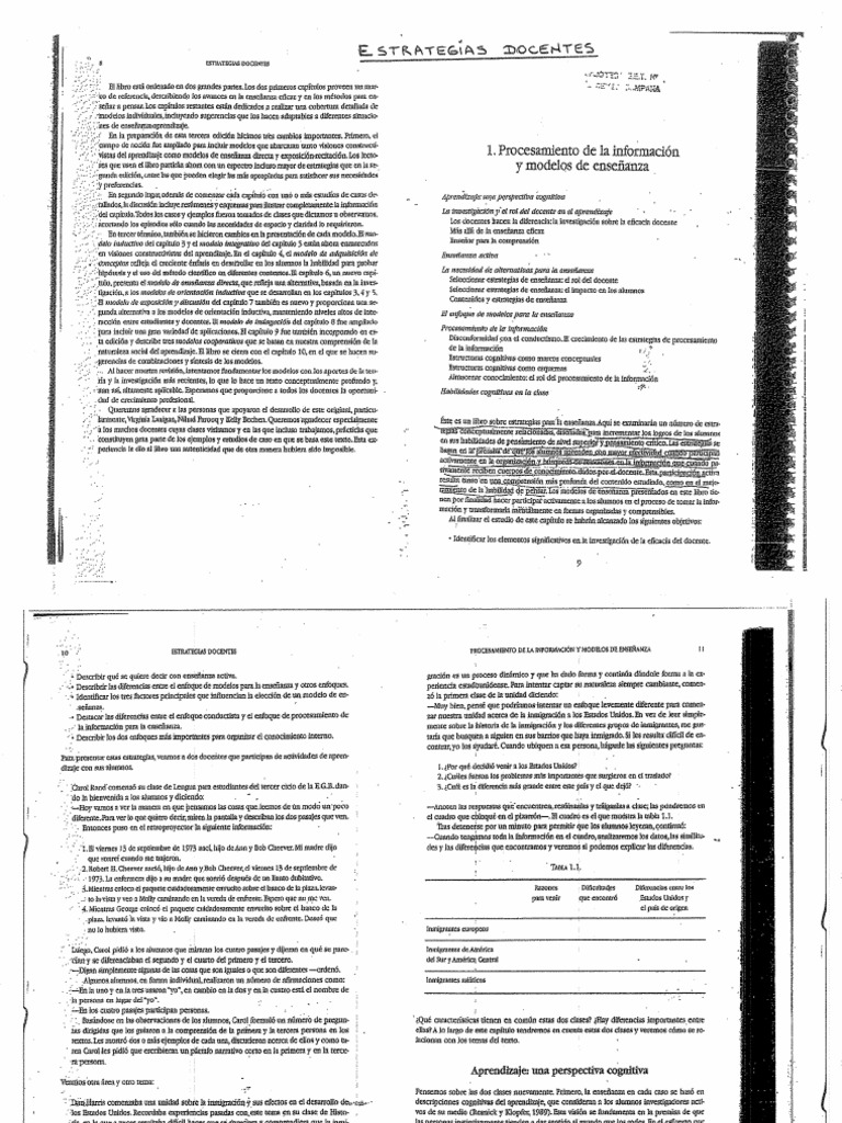 Eggen Paul y Kauchak - Estrategias Docentes | PDF