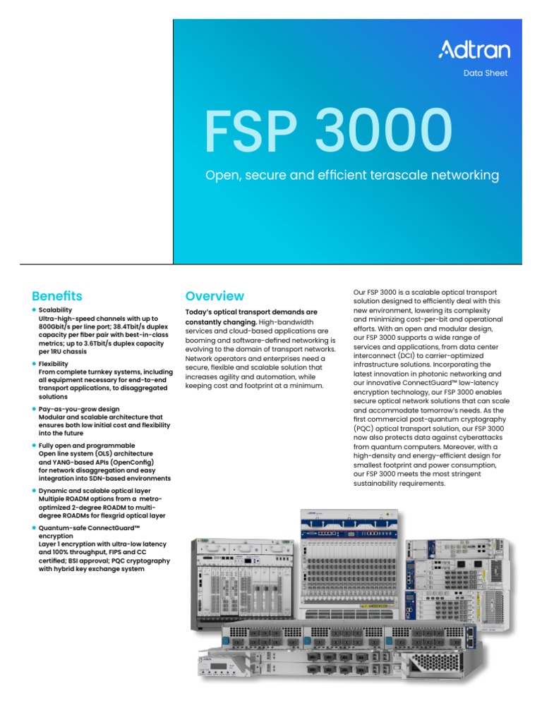 FSP 3000 | PDF | Wavelength Division Multiplexing | Electronics