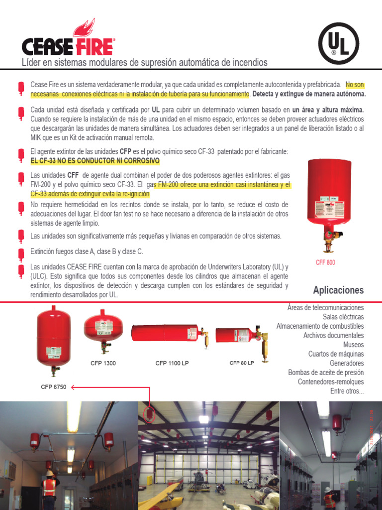 Cease Fire - Definición | PDF | Corrosión | Incendios