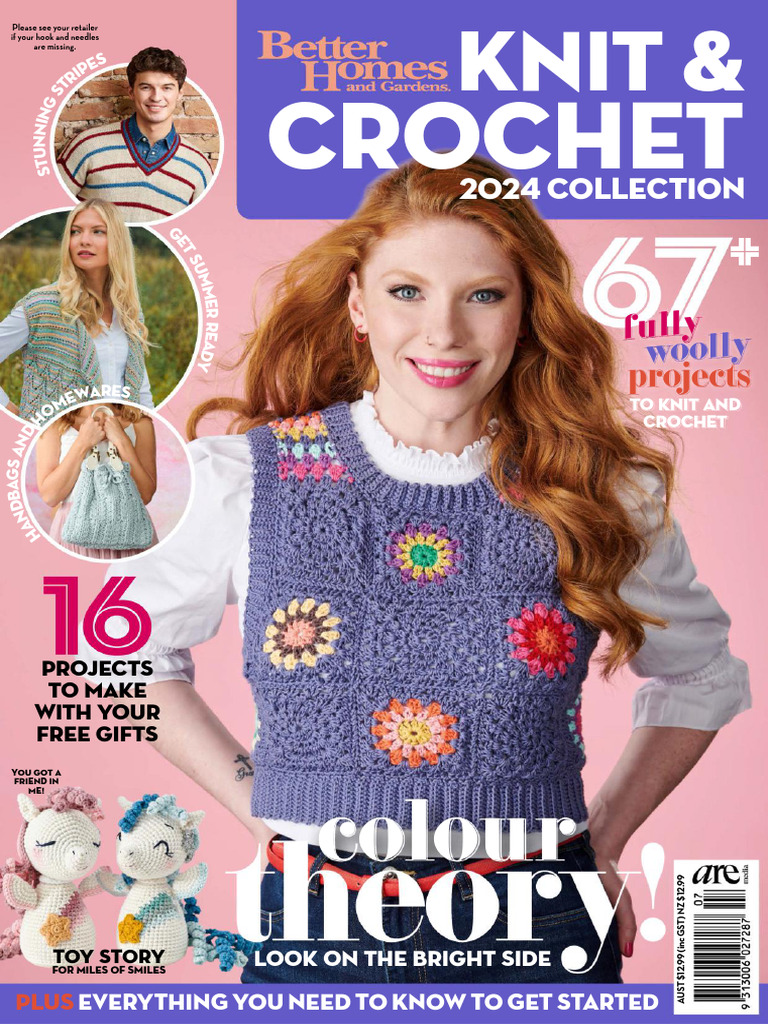 Fiona Connolly's 2024 Knit & Crochet Guide | PDF | Knitting | Yarn