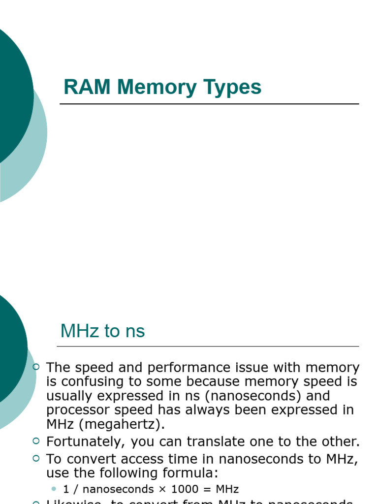 07 RAMMe | PDF | Dynamic Random Access Memory | Electronics