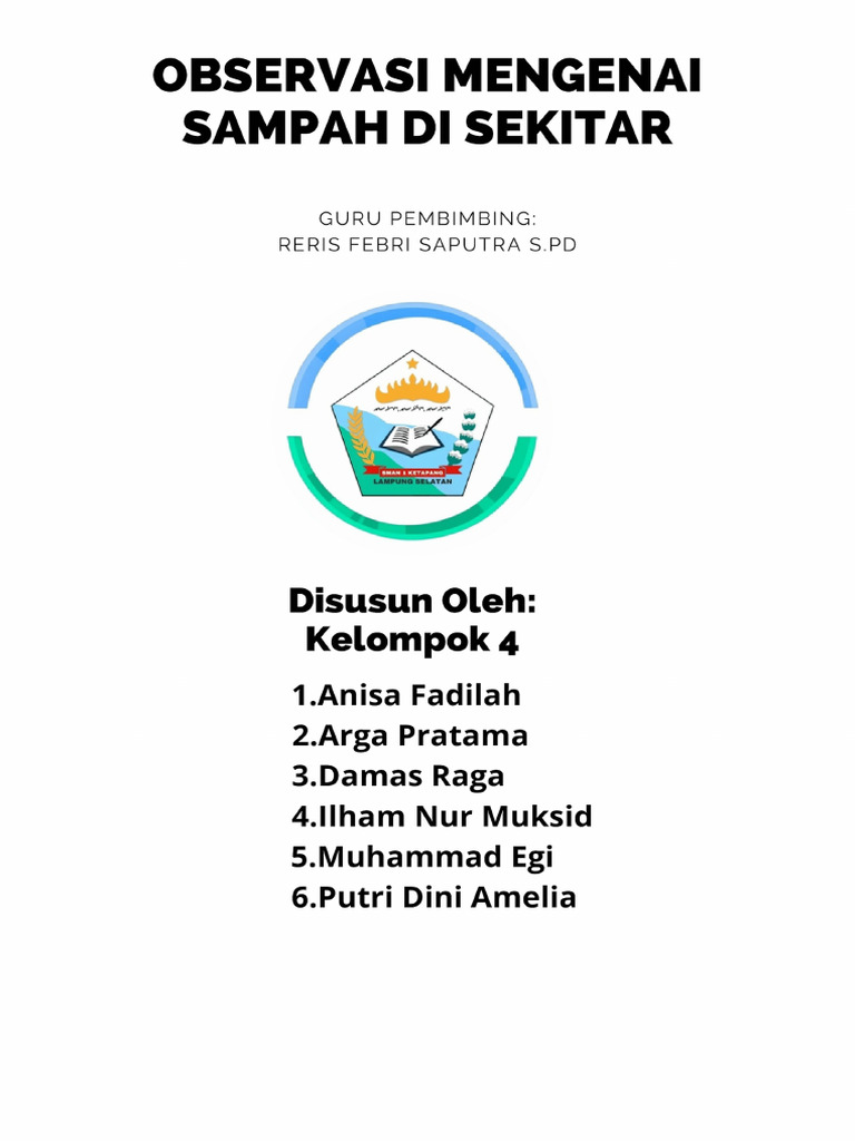 Observasi Sampah | PDF