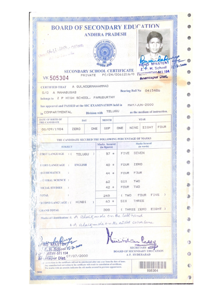 Board of Secondary Education | PDF