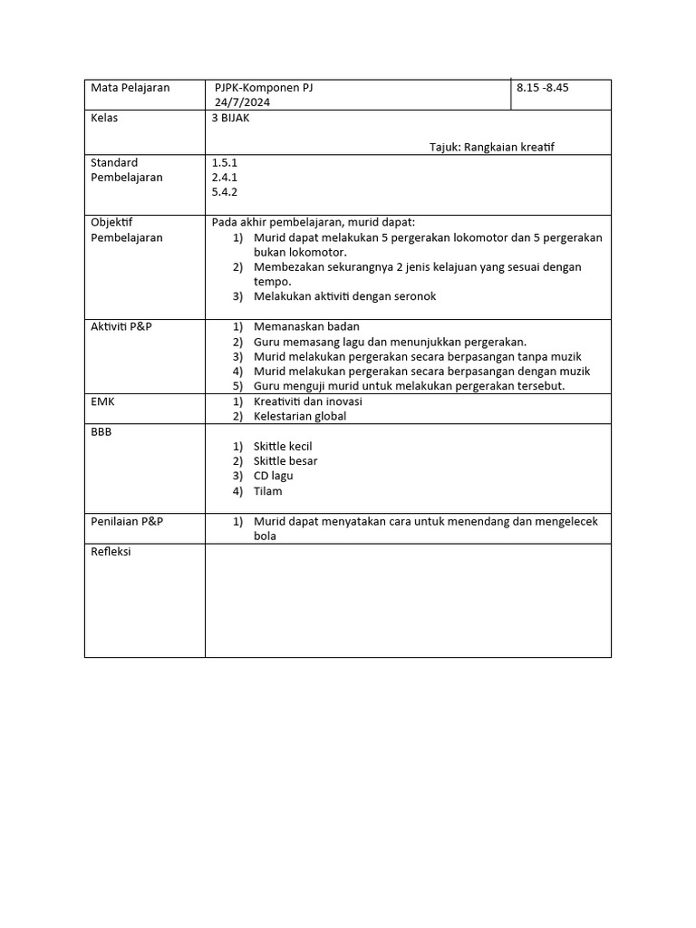 Lesson Plan | PDF | Science & Mathematics