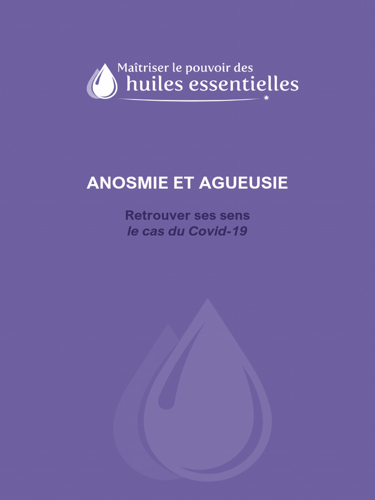 Anosmie Et Agueusie | PDF | Sens (physiologie)