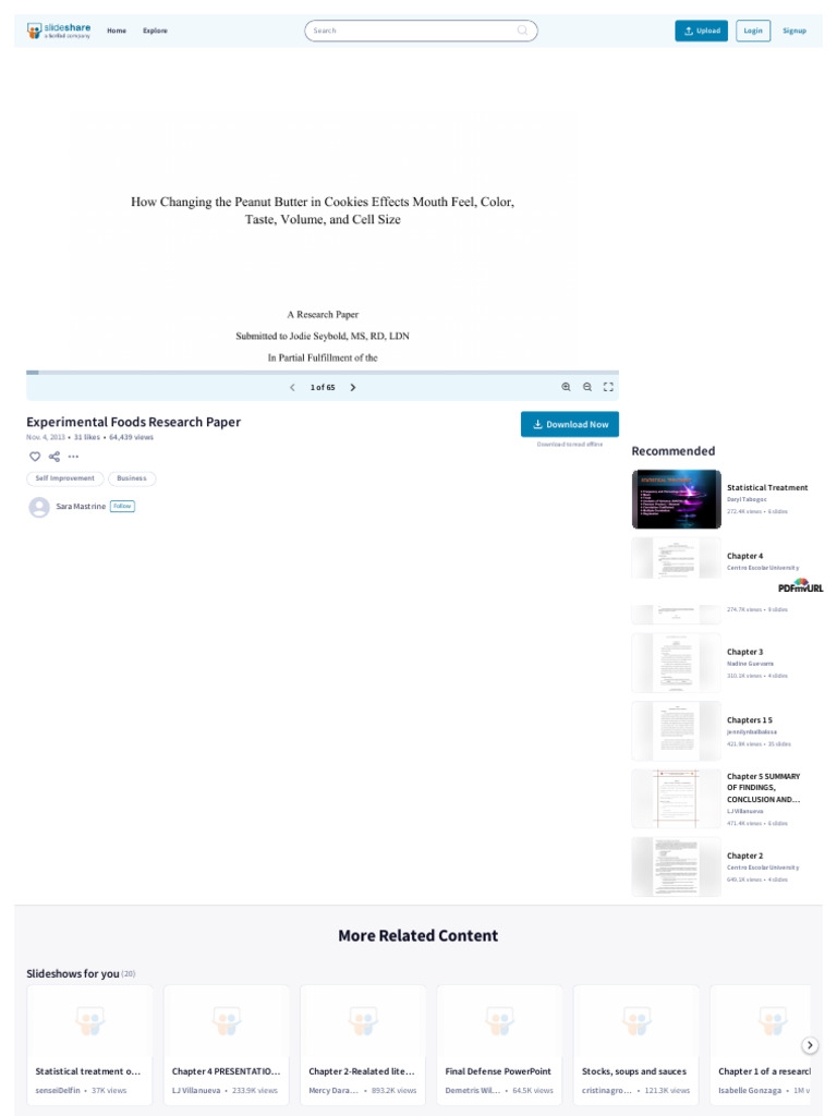 Experimental Foods Research Insights | PDF | Allergy | Allergen