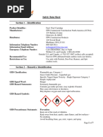Bernzomatic Propane Sds | PDF | Dangerous Goods | Propane