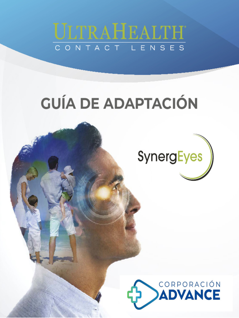 Guia de Adaptacion UltraHealth C | PDF | Lentes de contacto | Córnea
