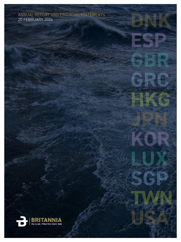Britannia Group Annual Report 2024 | PDF | Reinsurance | Insurance