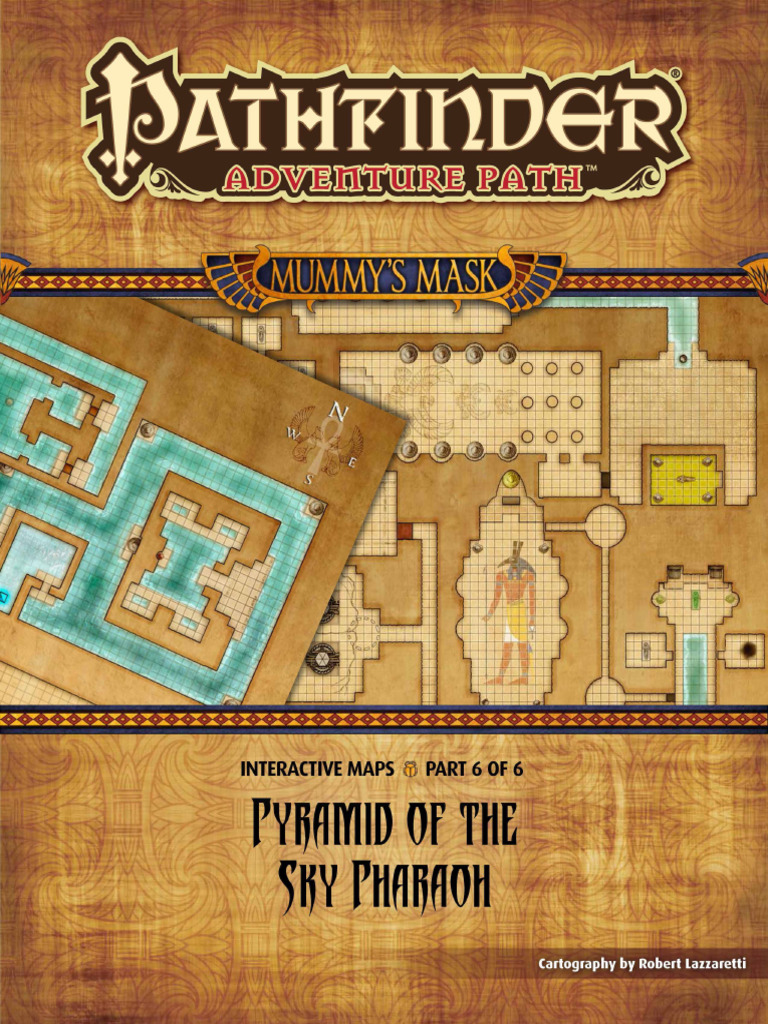Mummy's Mask - 06 - Pyramid of The Sky Pharaoh - Interactive Maps | PDF