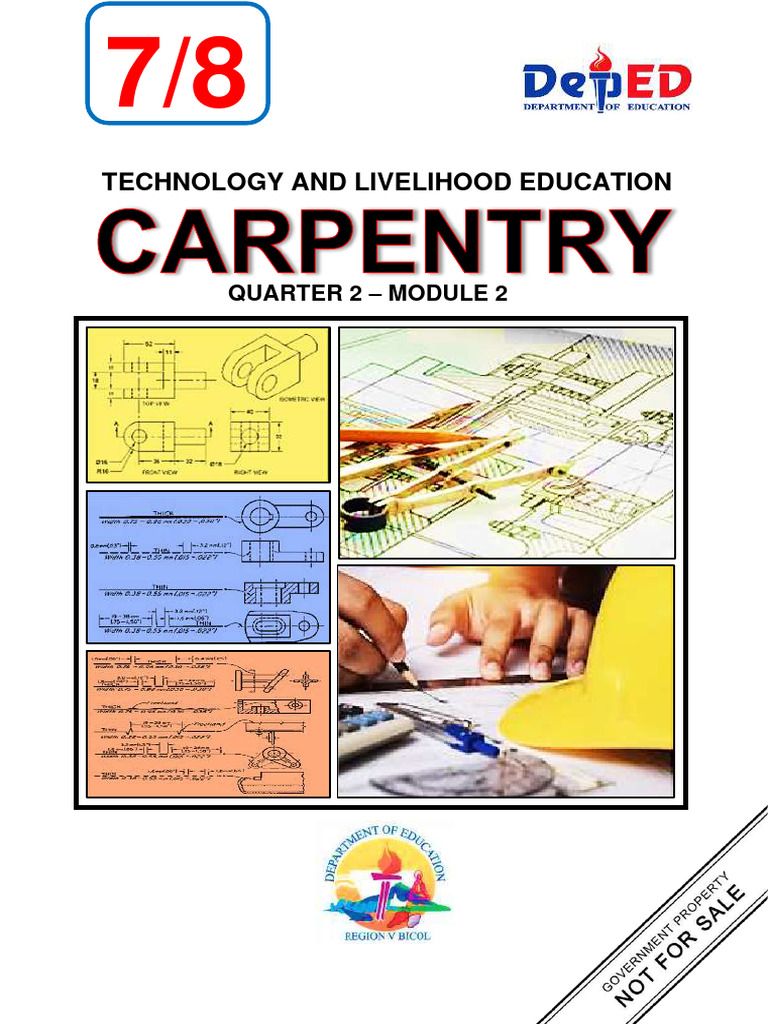 Carpentry 7 - 8 Quarter 2-Module 2 | PDF | Drawing | Rubric (Academic)