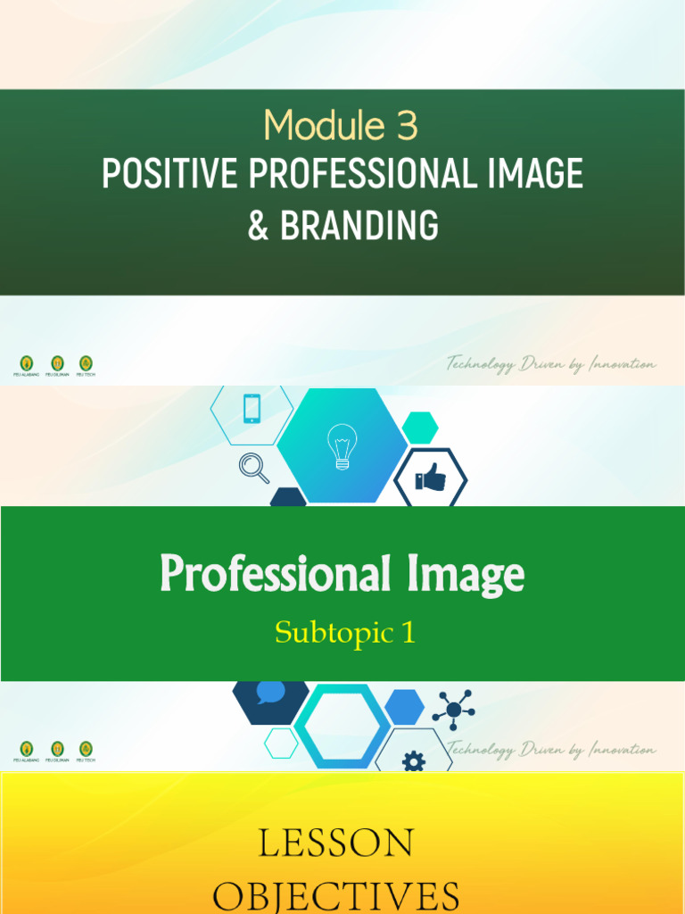 M3-MAIN-Professional-Image-and-Branding | PDF | Disciplines | Mind