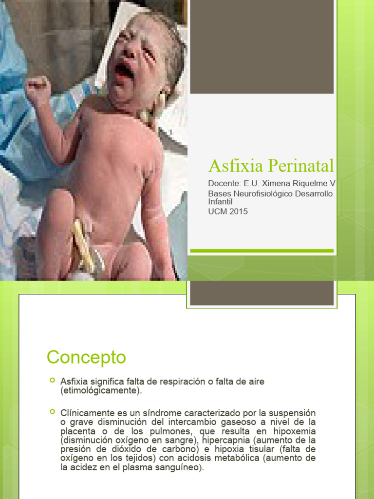 Asfixia Perinatal | PDF | Isquemia | Feto