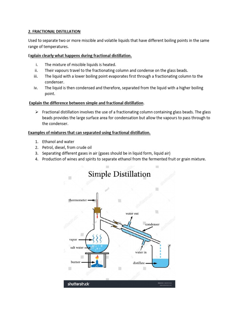 Separation Techniques | PDF | Distillation | Chromatography