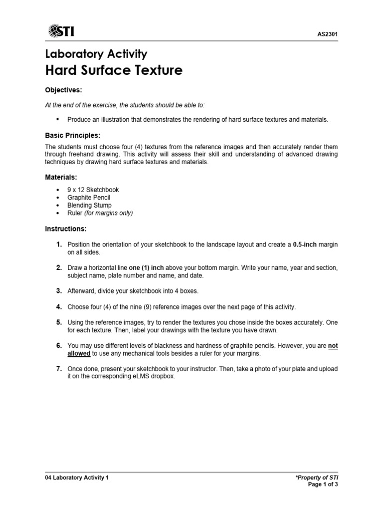 04_Laboratory_Activity_1(7) | PDF | Drawing