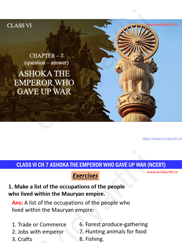 ch-7-question-answer-1 | PDF | Ashoka