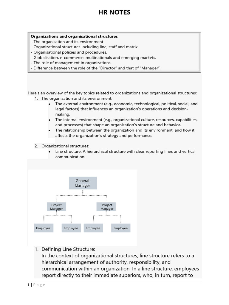 HR Notes - Poe | PDF | Internal Control | Organizational Culture