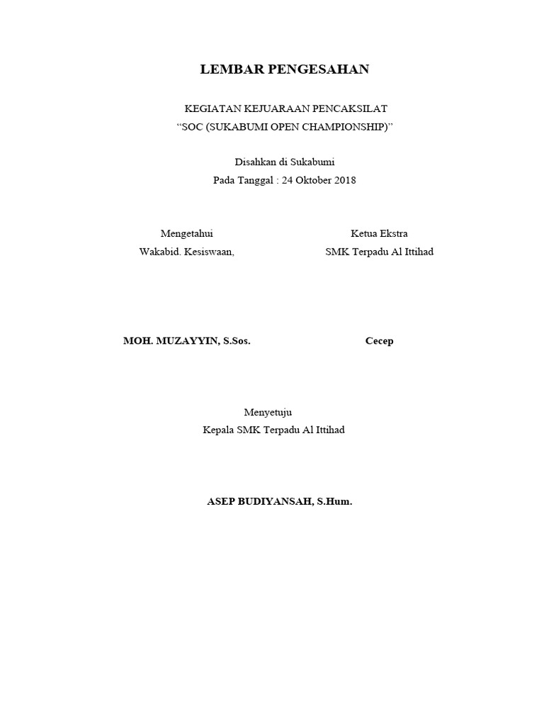 Proposal SOC 2018 | PDF